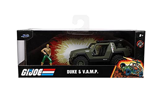 Jada Toys G.I. Joe 1:32 V.A.M.P Die-Cast Vehicle with Duke Figure, 33083