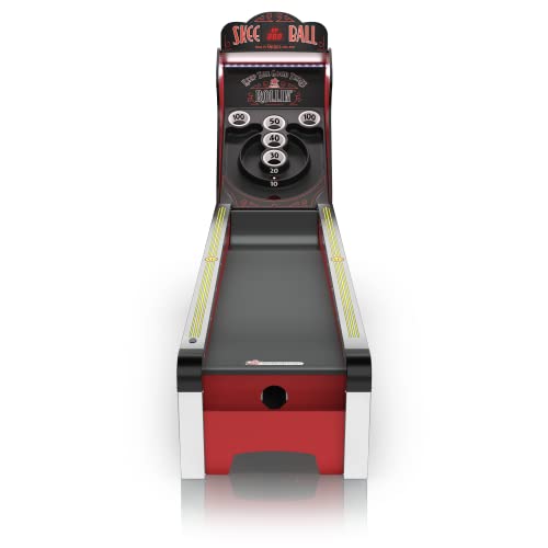 Skee-Ball Arcade Table Machine Game for Home Basement Recreation Room - Deluxe Nostalgic Classic Family Fun of Roll and Score - Made in The USA