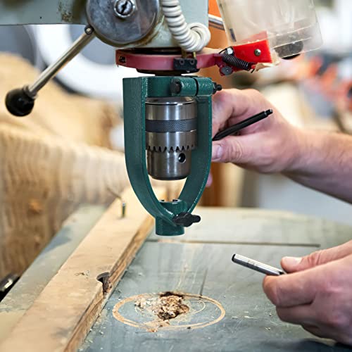 DOITOOL Joint Tool Sleeve for Part Mortiser Hole Furniture Conversion Drill Machine Cutters Steel Location Converter Cutter Woodworking Mortising Bit Log Drilling Accessory(60mm Drill Sleeve)