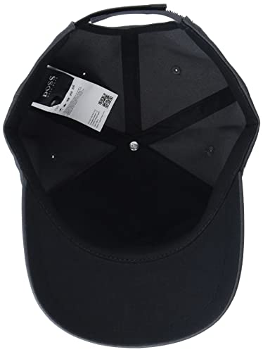 BOSS Men's Cotton Twill Small Logo Cap, Medium Grey, PCE