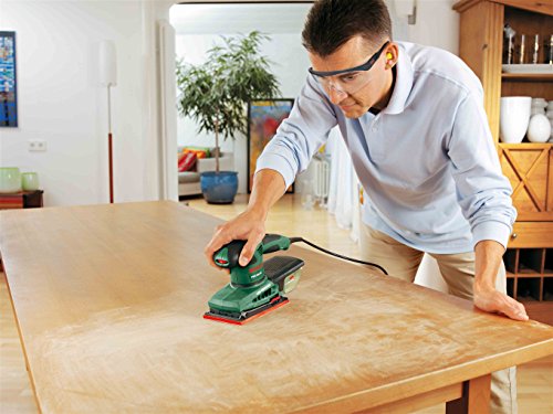Bosch Pro Schleifblatt Expert for Wood and Paint Holz und Farbe für Schwingschleifer (10 Stück, Körnung 240, C430)
