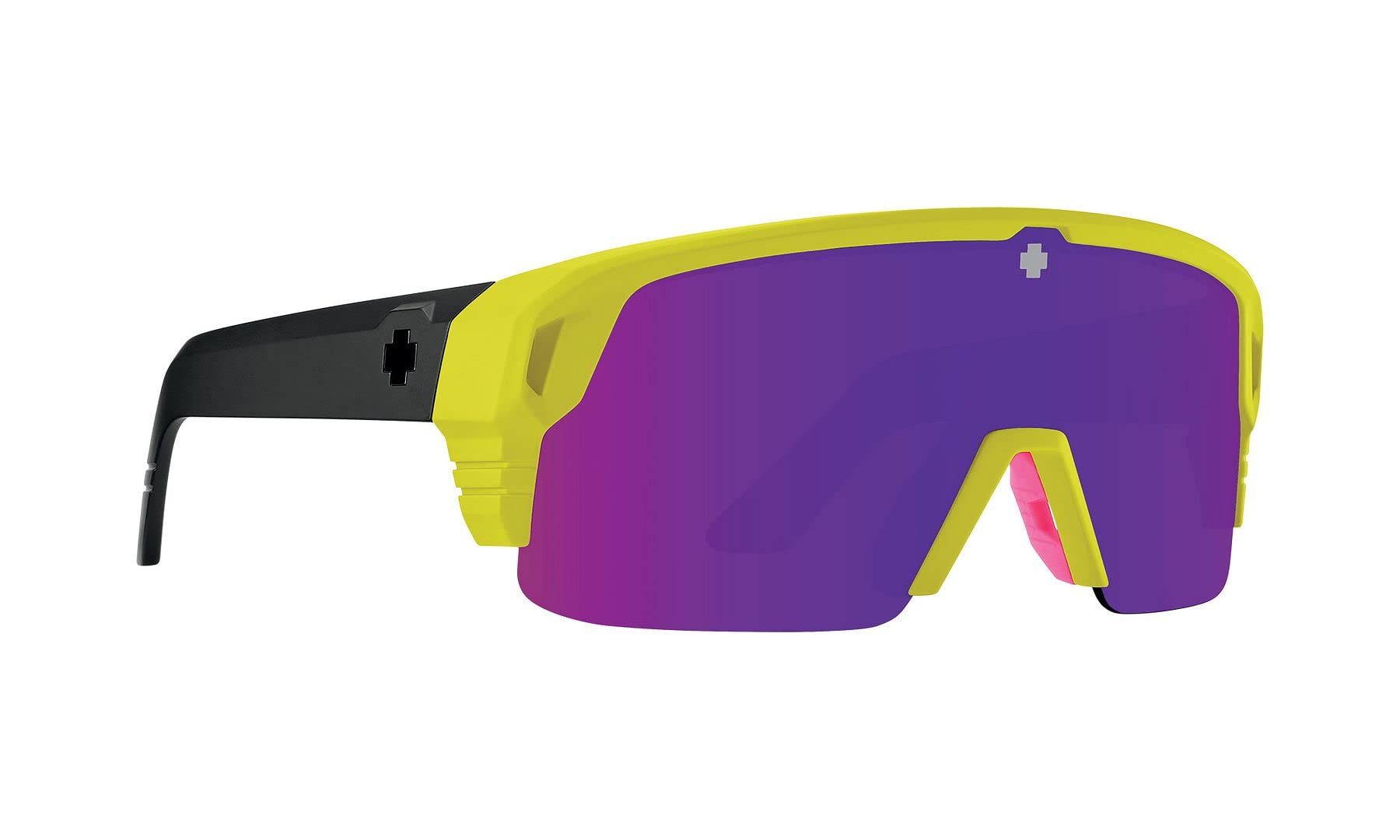 SPY 6700000000157 Monolith 5050 Matte Neon Yellow-Happy BRN