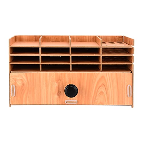 Rhinestone Storage Box, Density Board Vintage Multi Layers Grids Container for Earrings Necklaces Accessories for DIY Crafts