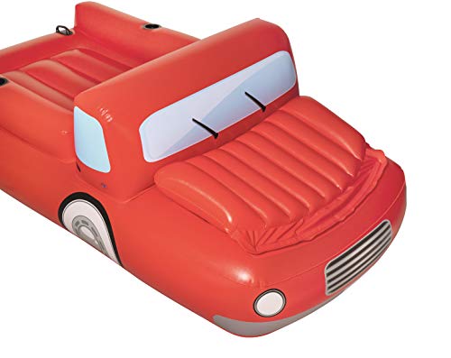 Bestway Big Red Truck Swimming Island 280 x 149 cm