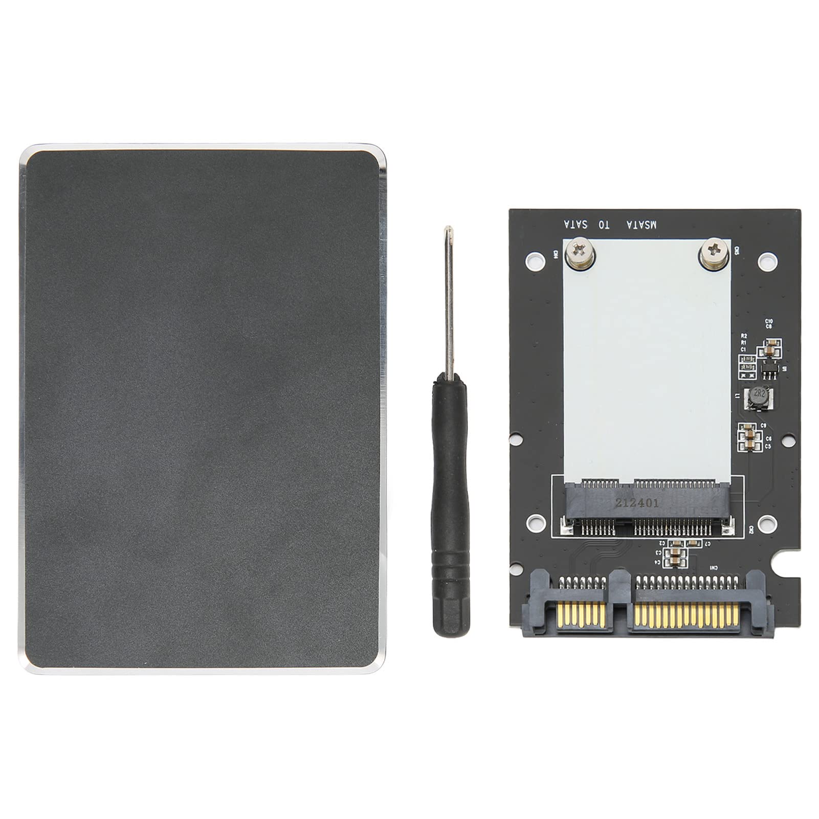 Hard Drive Adapter Enclosure Ultra Slim MSATA to III SSD Enclosure for for for OS