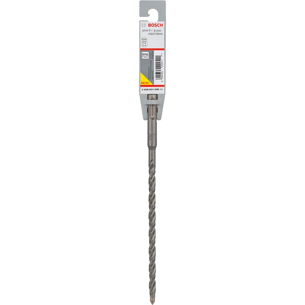 Bosch 2608831020 8x150x210mm Hammer Drill Bit SDS Plus, 3"