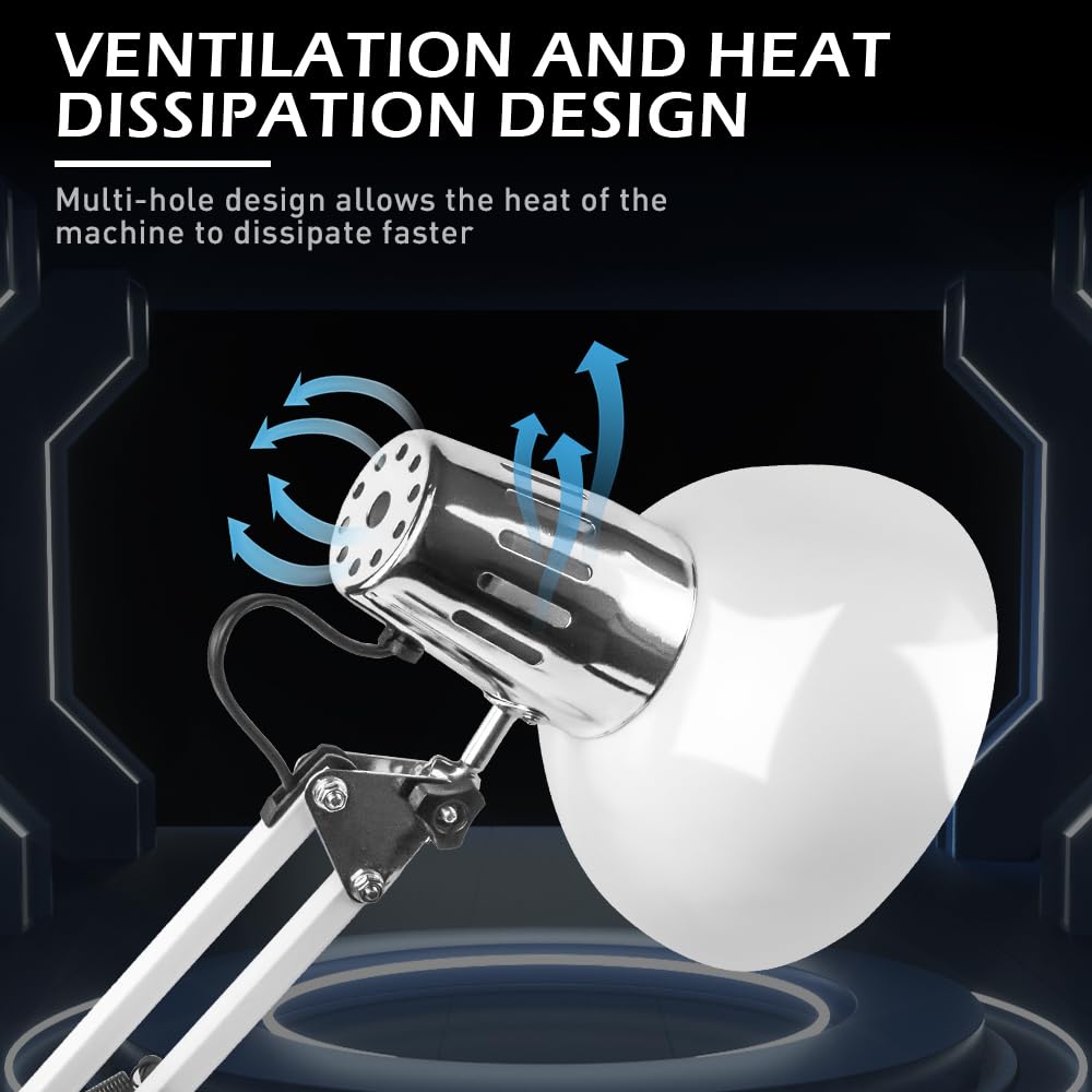 DUEBEL Food Heat Lamp, Perfect Buffet and Catering Solution for Keeping Food Warm, Ideal for Parties, Holidays, and Concession Stands