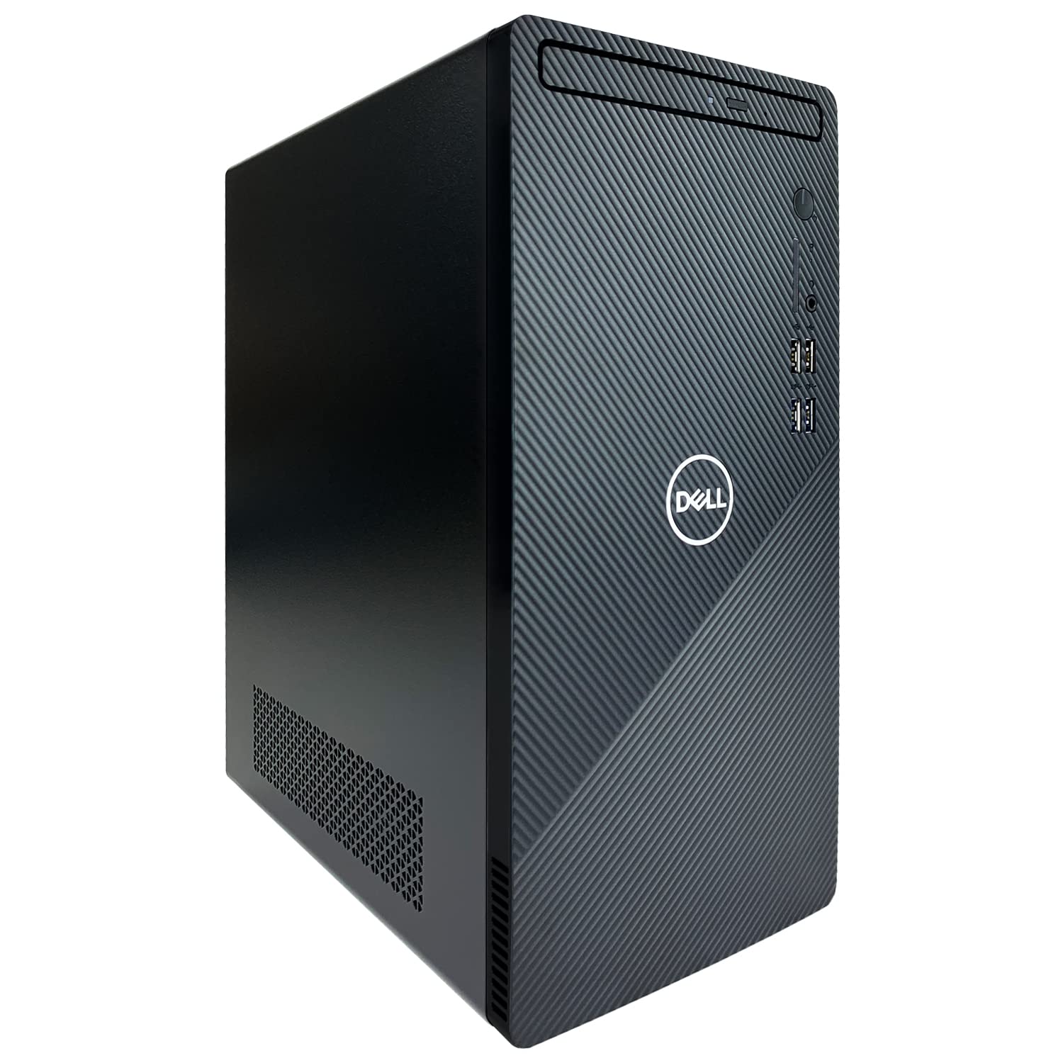 Dell Inspiron i3891 Desktop Computer - 11th Gen Intel 6-Core i5-11400 up to 4.40 GHz Processor, 8GB DDR4 Memory, 256GB SSD, Intel UHD Graphics 630, DVD Burner, Windows 11 Home, Black (Renewed)