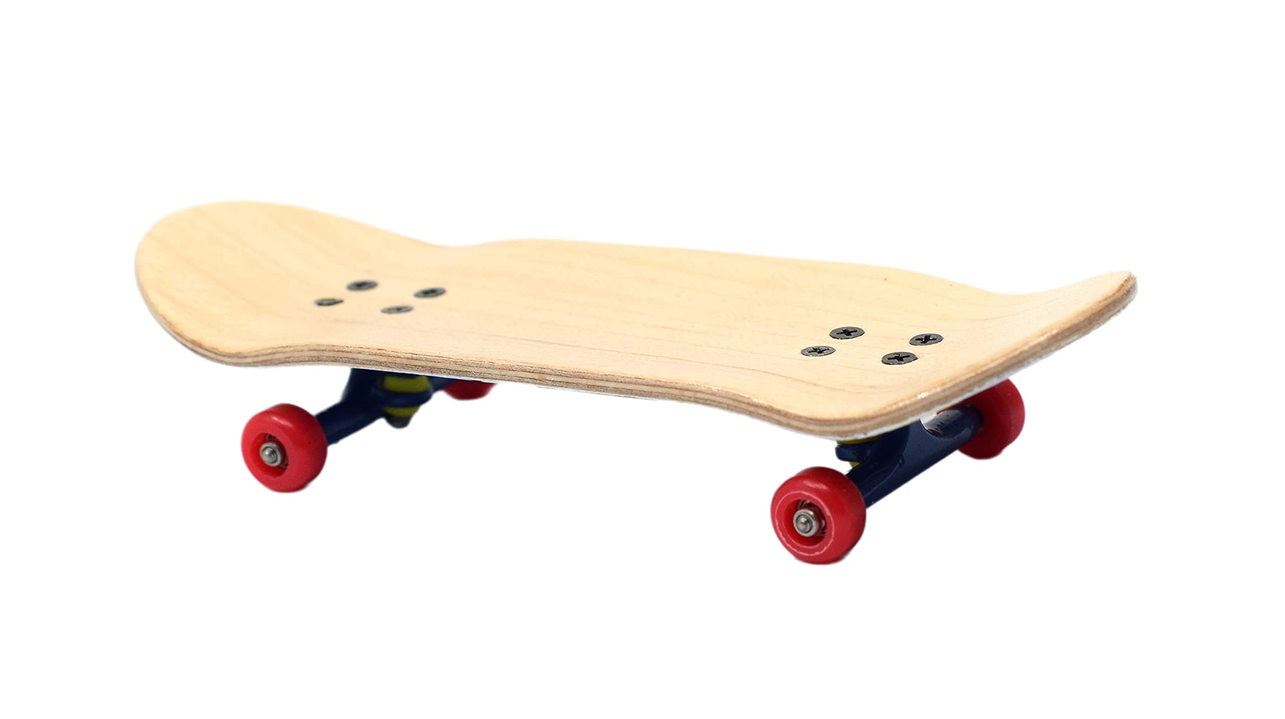 Teak Tuning 34mm Pro Fingerboard Heat Transfer Graphic Complete - Fully Assembled with Pro Level Parts - Pro Shaped Wood Deck (34x97mm), UltraSpin Wheels, Prodigy Trucks - Stack 'Em Monsters