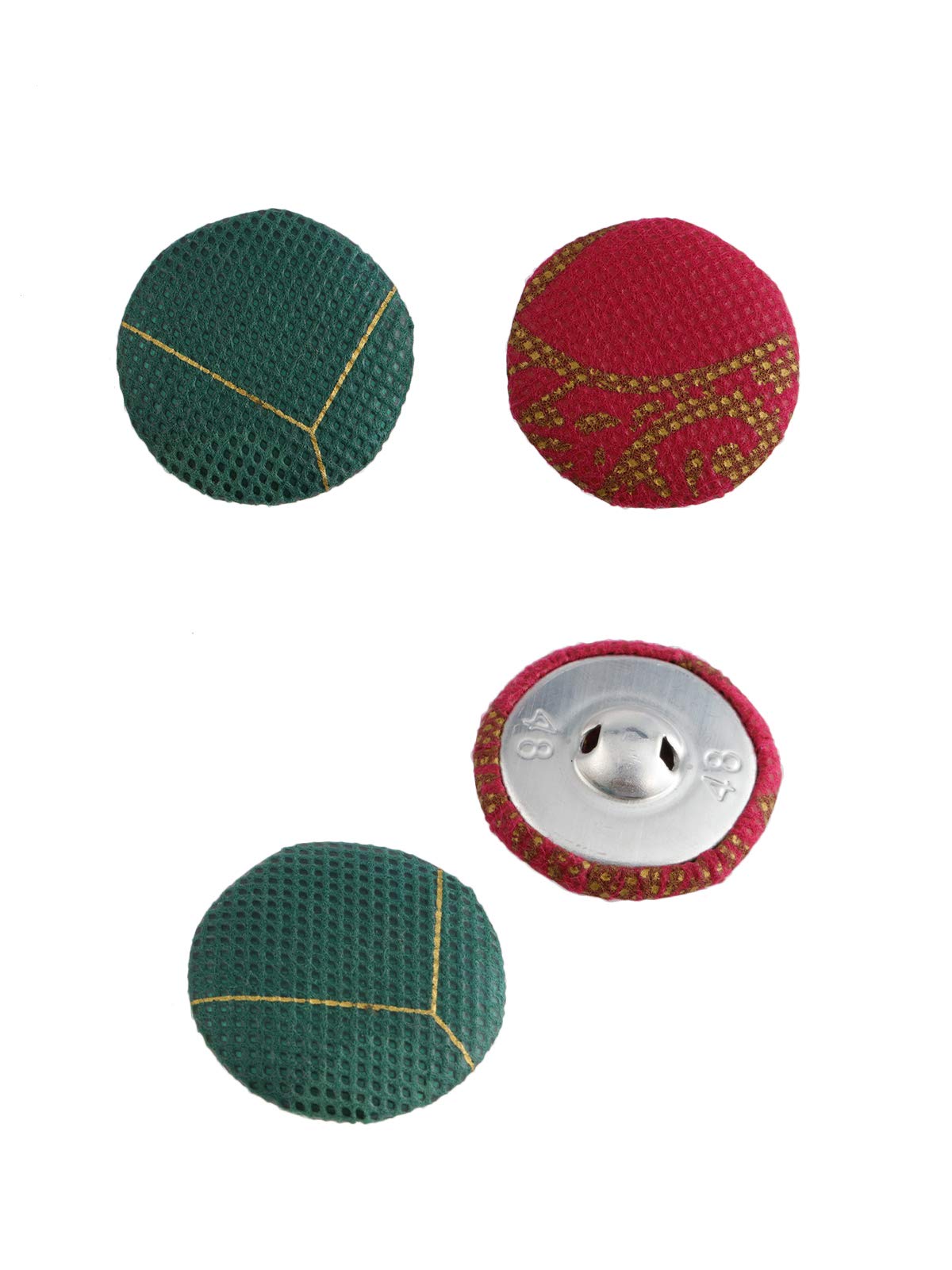 BEAMNOVA Fabric Button Maker Kit Punch Press Cloth Button Cover Making Machine DIY Tools 3 Sizes Die Set 18,25,30mm & 300 Button Supplies