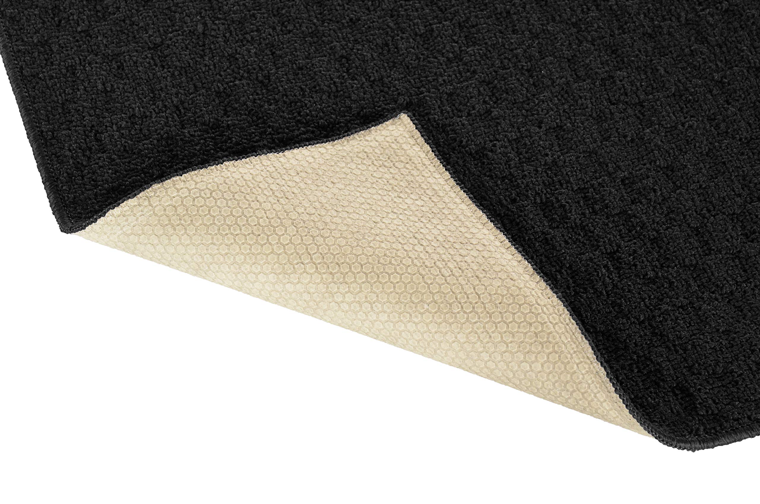 Garland Rug Town Square Rug, 2-Feet by 5-Feet, Black