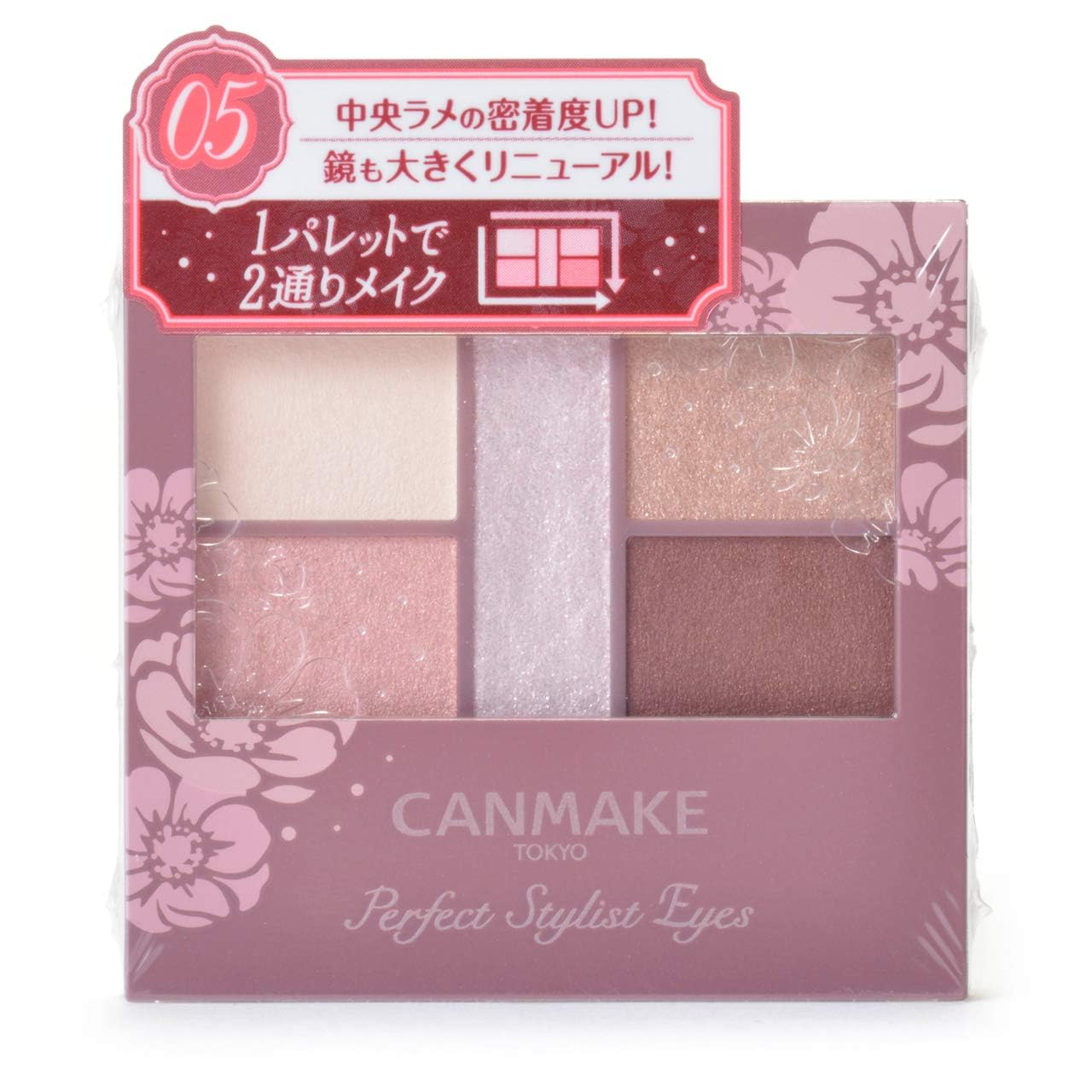 CANMAKE Perfect stylist eyes 05 Pinky Chocolat