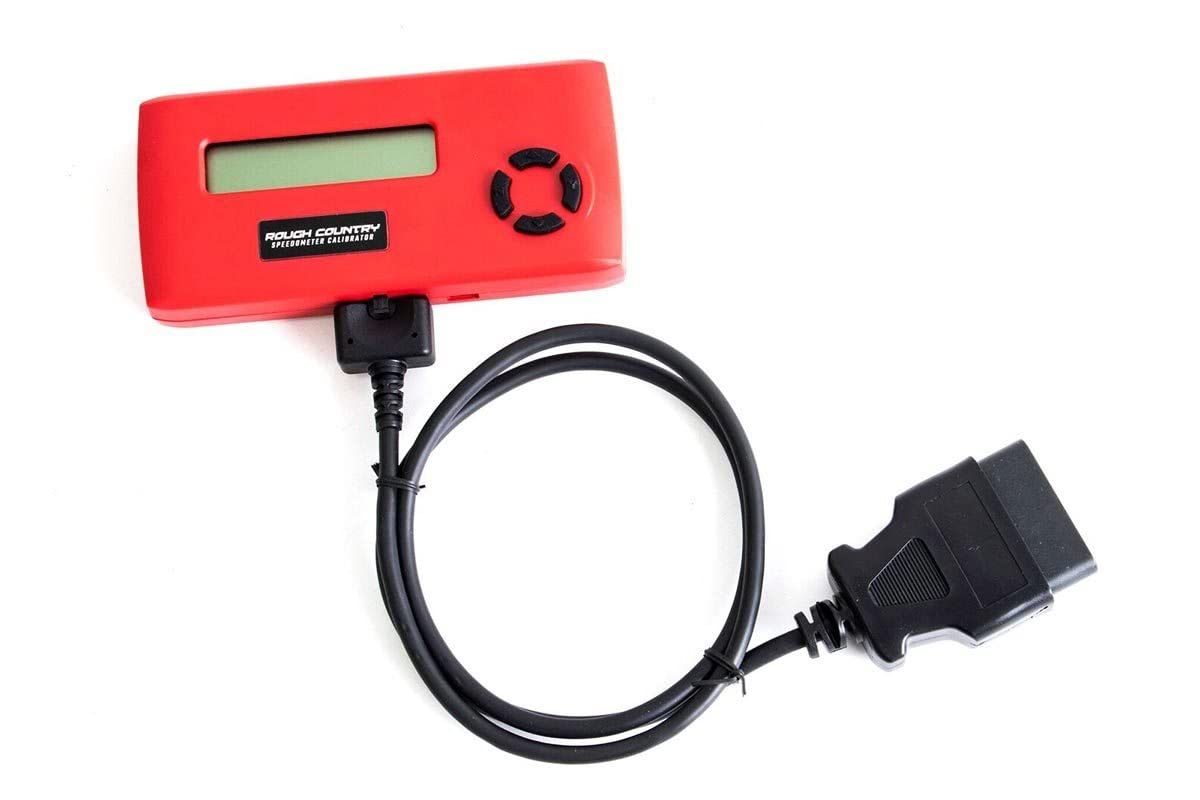 Rough Country Speedometer Calibrator for 07-18 Chevy/GMC 1500/2500HD - 90009T Red