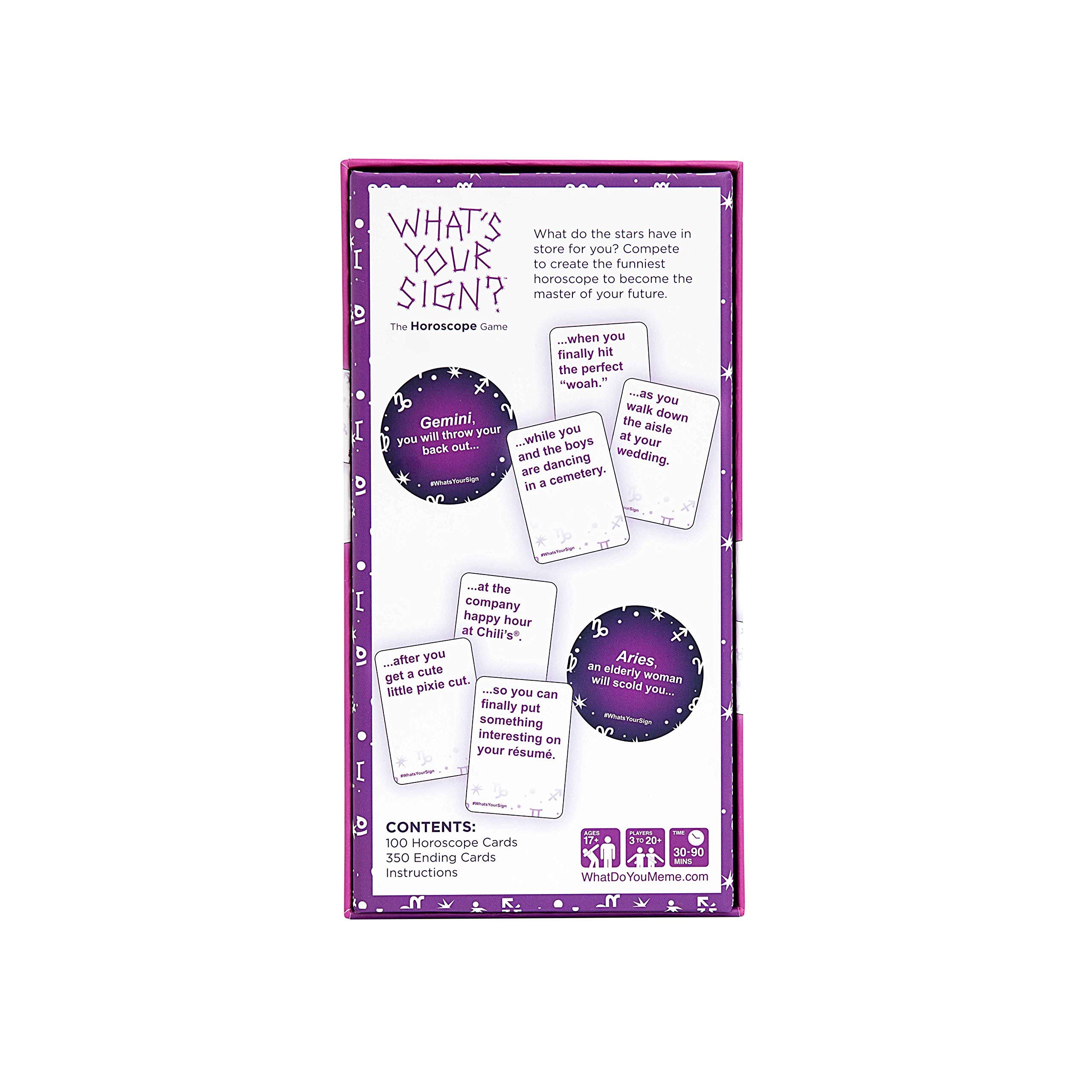 WHAT DO YOU MEME? What's Your Sign? The Horoscope Game for Astrology Lovers