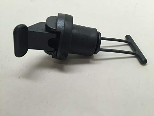 Canoe Kayak Plugs Hull Drain Plug Marine Boat Kayak Black Nylon 3/4" Diameter 3"(l) x 1"(w)