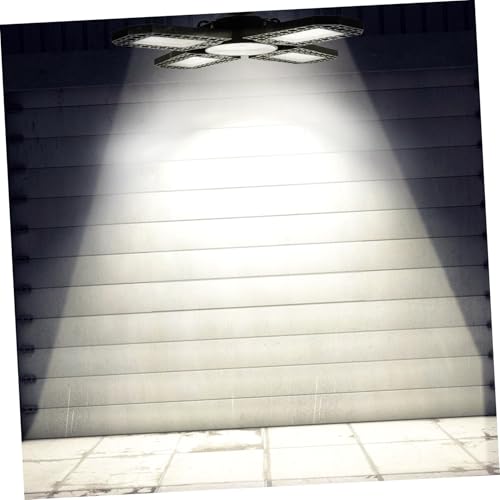 Gadpiparty 1pc Ceiling Light Aluminum Garage Warehouse Light Light for Garage Abs Ceiling Light Black