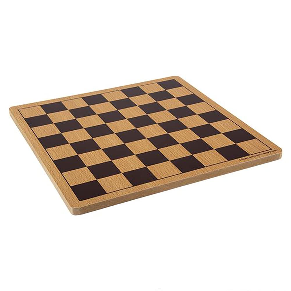The Dreidel Company Classic Wooden Board Games, Great for Prizes, 10" (10" Wooden Checkers)