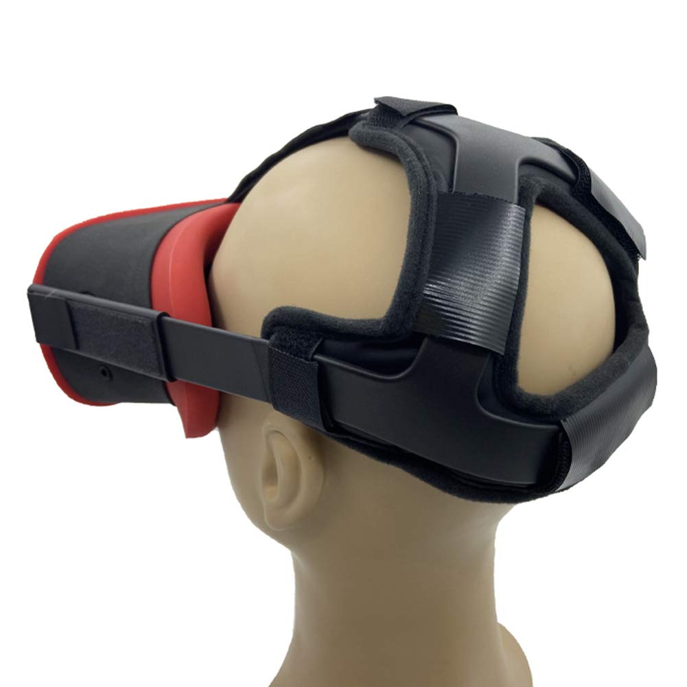 Ranjaner Head Strap Pad for Oculus Quest VR Headset, Easy Install PU Leather Comfortable Head Strap Pad