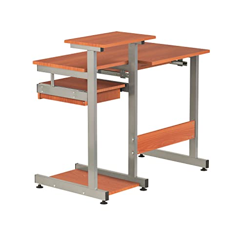 Techni Mobili Complete Computer Workstation Desk, 38" W x 22" D x 35" H, Woodgrain