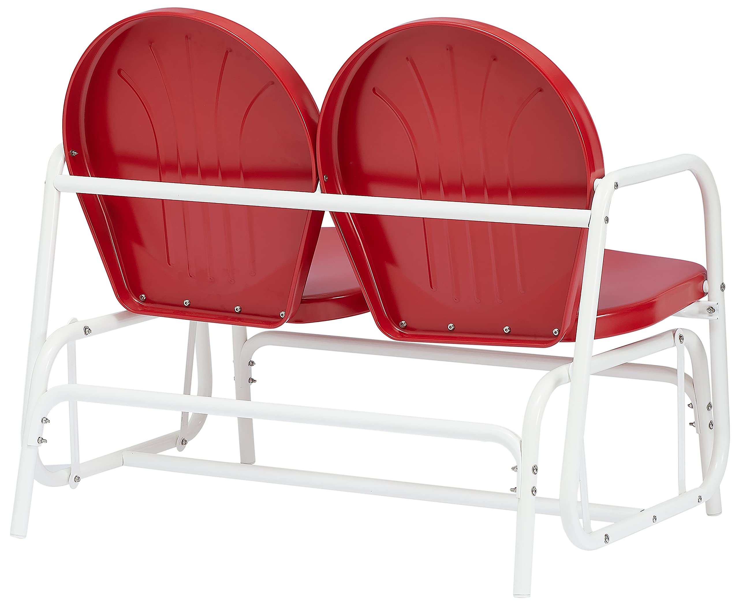 Leigh Country TX 93512 RED/White Retro Double Glider