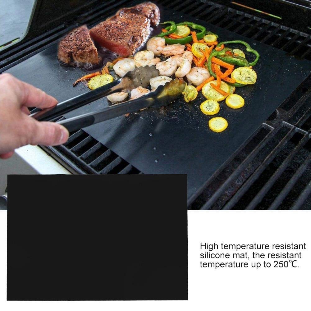 Elprico Silicone Heat Insulated Pad, Heat Resistant Mat, Anti-Slip Mat, Toaster Oven for Air Fryer Coffee Maker for Microwave(Rectangle)