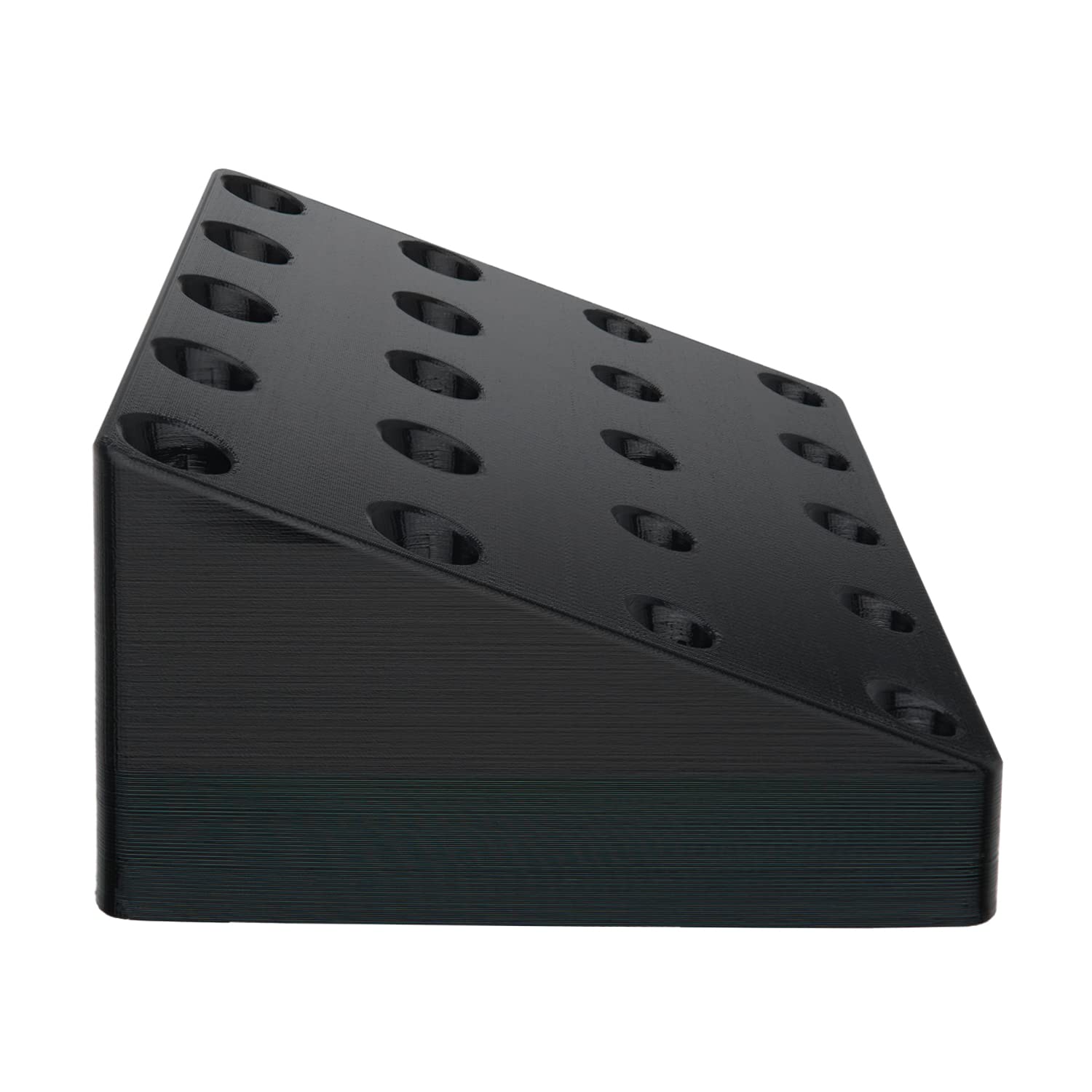 Slide Stand - Store 20 Bowls - 14mm 18mm 10mm (Black, Half 14mm Half 18mm)