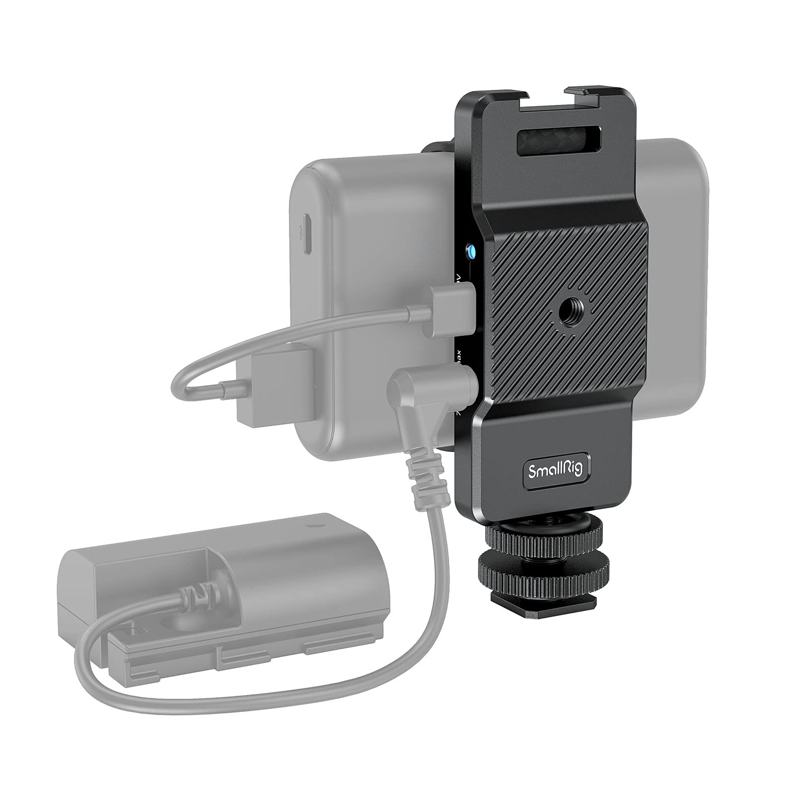 SmallRig Power Bank Adapter for Mirrorless and Cine Cameras, Convert Type-C 5V-12V Input to DC7.4V/2A Output, for BMPCC 4K & 6K, for Sony A7S3, for Canon EOS R5 R6, for Fujifilm X-T4-3085