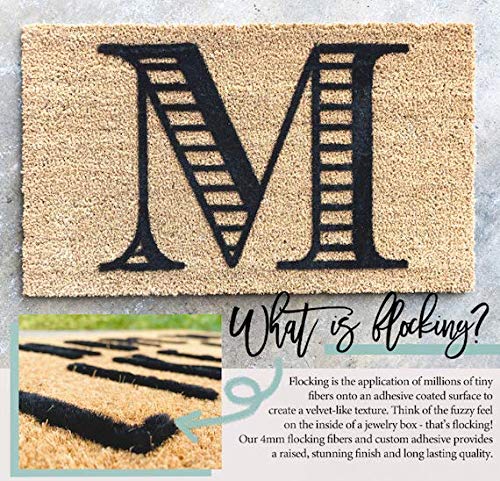 Printed Coir Doormat - Pets - Flocked (I Hope You Like Cats)