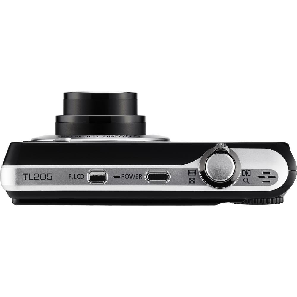 Samsung TL205 12 Megapixel Digital Camera with 3x Optical Zoom, Dual LCD Screens, Smart Auto, Digital Image Stabilization, Silver