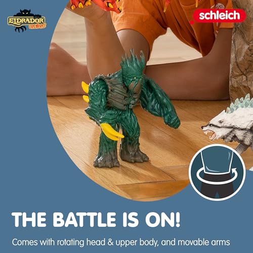 Schleich ELDRADOR CREATURES — Jungle Emperor, Fantasy Toy with Moveable and Rotating Parts From ELDRADOR CREATURES Jungle World, for Make-Believe Play, Fantasy Toys for Boys and Girls Ages 7+