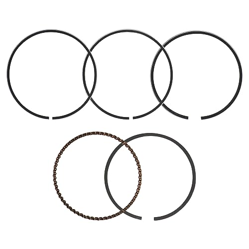 PRO CAKEN 52.4mm Engine Piston Kit, Piston Rings Gasket Set Bore Universal Rugged Strict Standard High Strength for 110cc 125cc ATV Dirt Pit Bike Go Kart