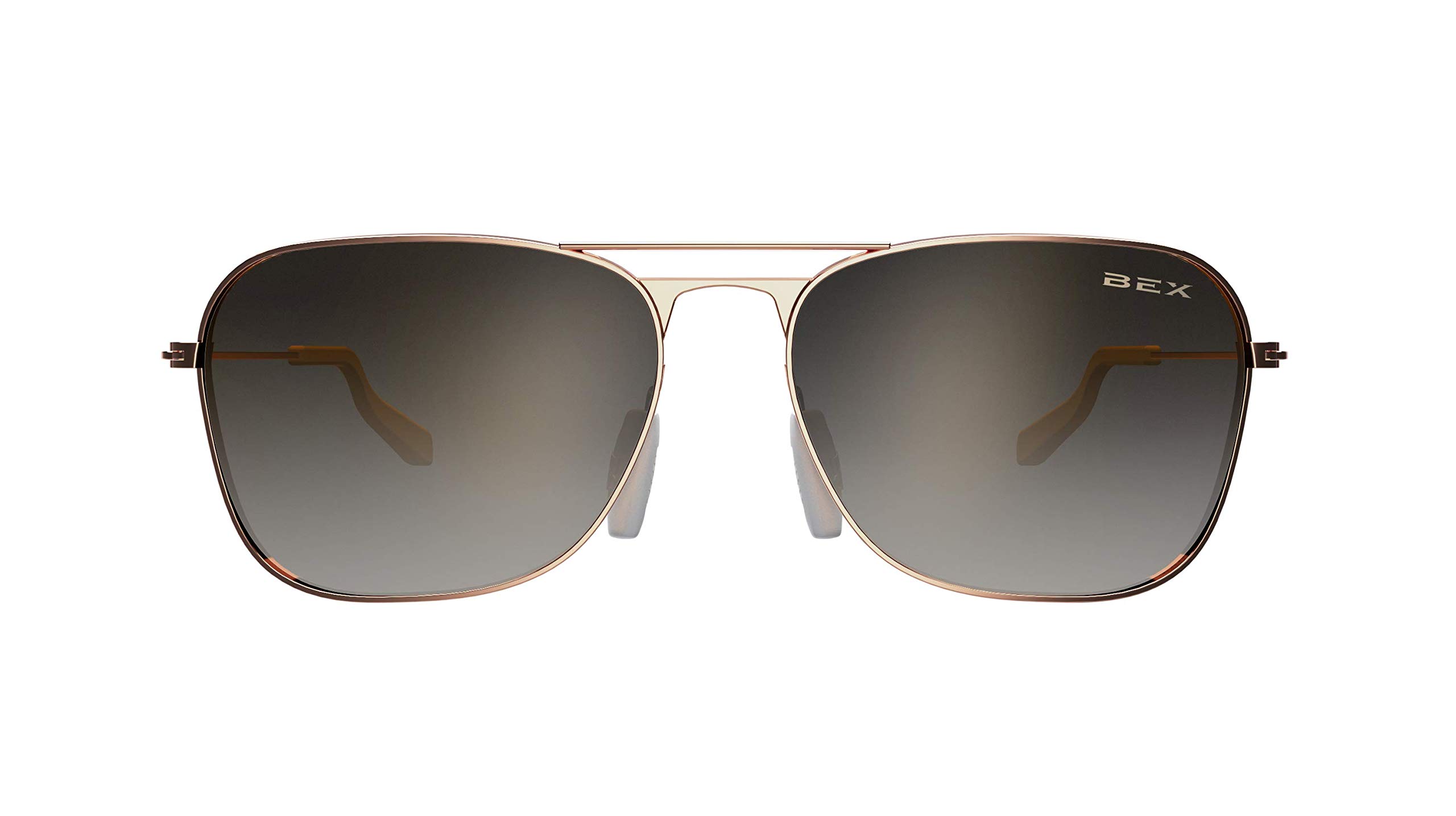 BEX Ranger Rose Metal Frame With Brown Lens Rose/Brown