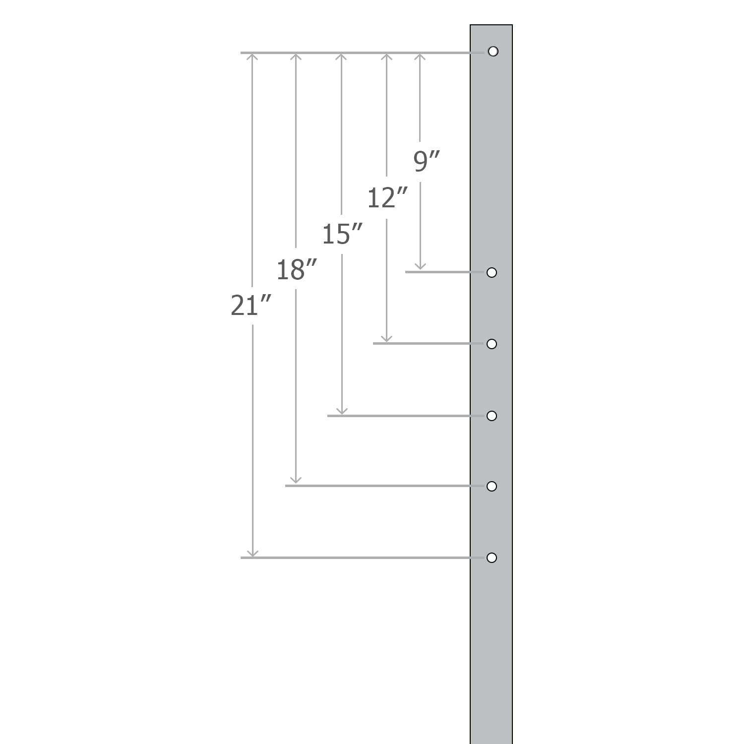 SmartSign 5.25 foot Portable Sign Holder with Pole and 1.5 foot Wheeled Base, Reinforced Plastic, Black, Set of 1, Made in USA