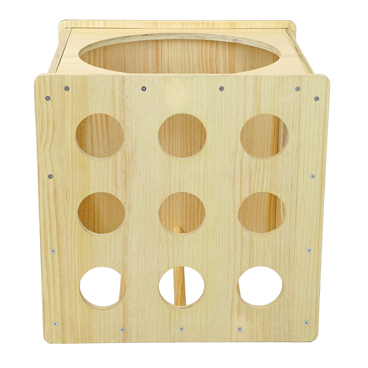Wooden Cube Climber for Kids Toddlers, Multifunctional Climbing Toy Activity Center Indoor, CPSA Certified