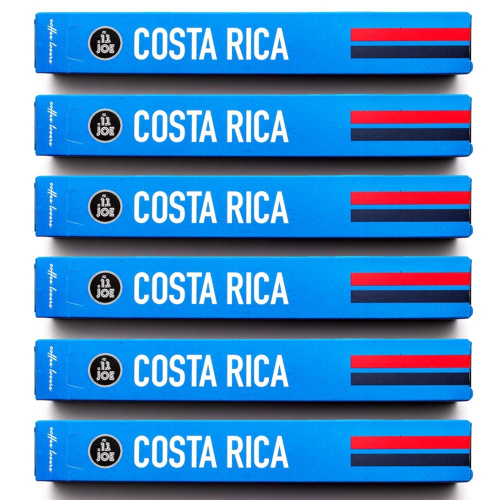 Cafe Joe USA Espresso Capsules for Nespresso Machines - 10 Count (Costa Rica)