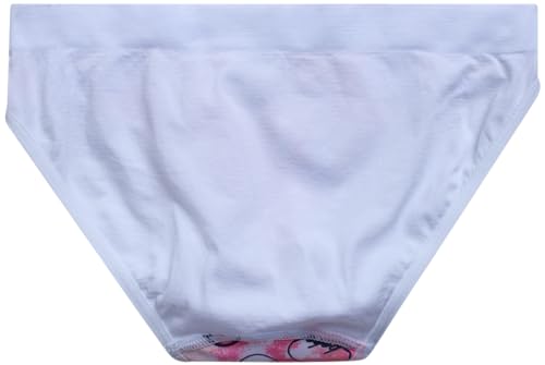 bebe Girls' Underwear Set - Seamless Cami Training Bra and Matching Panties (8 Piece), Size Medium, Tie Dye Hearts