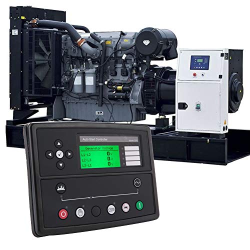 DSE7210 Deep Sea Electronic Generator Controller Module Control Panel LCD Display for/Gasoline/Gas Genset Motor