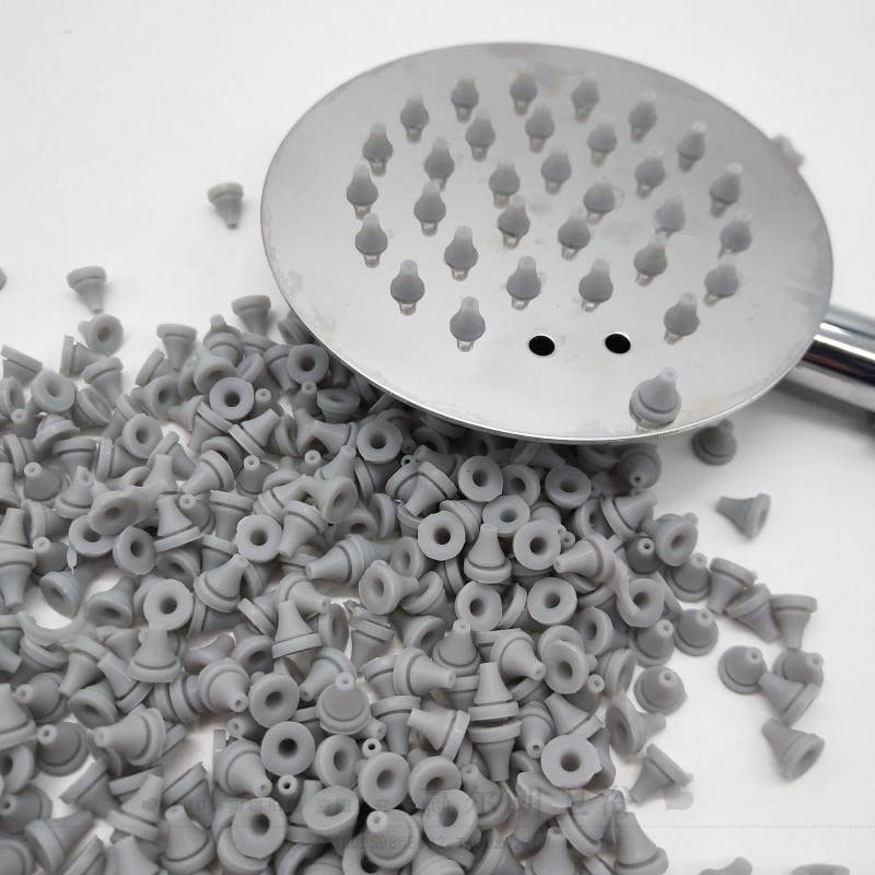 Dcolora 5 pcs Shower Head Replacement Nozzles for Stainless Steel Rain Shower Head