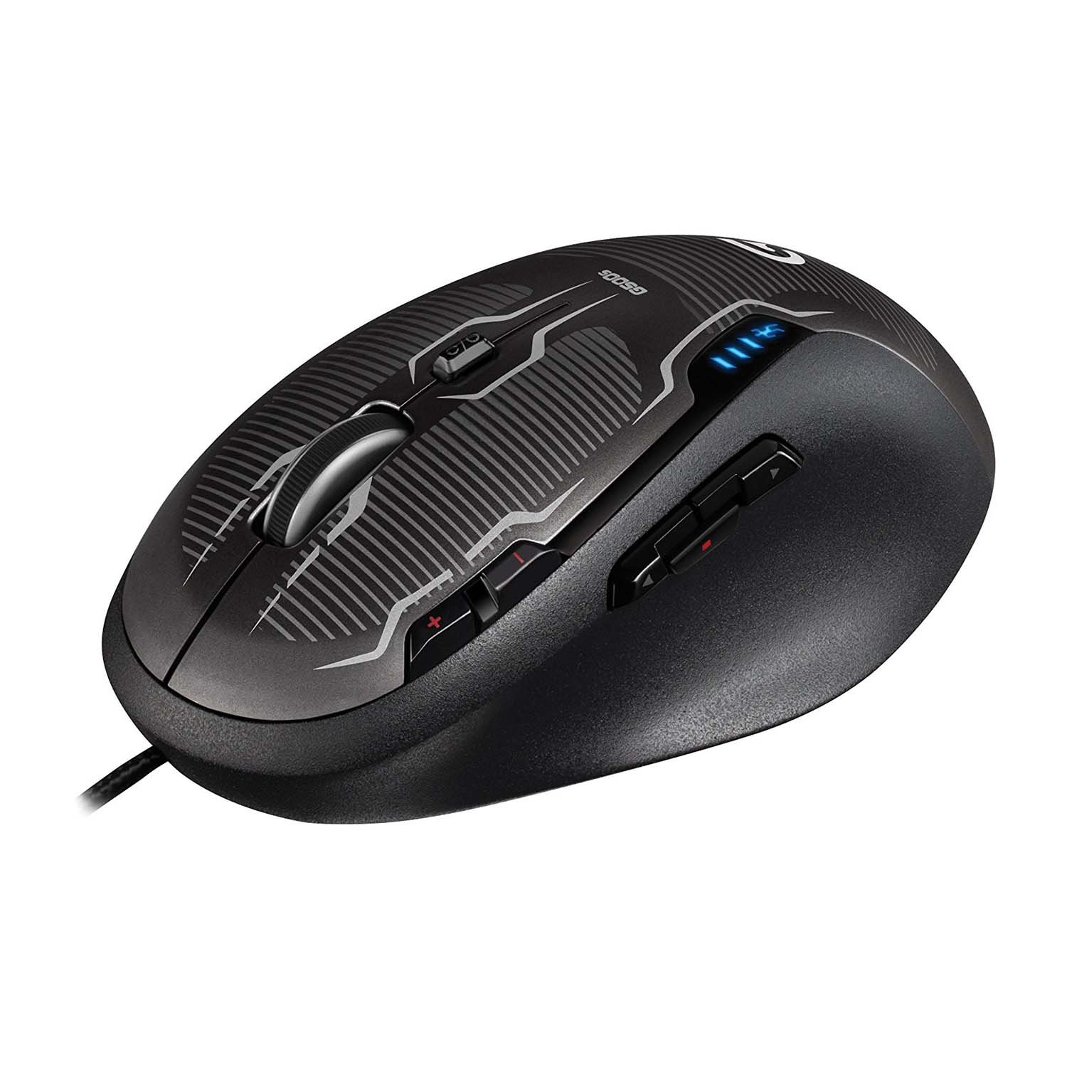 Logitech G500s Laser Gaming Mouse with Adjustable Weight Tuning