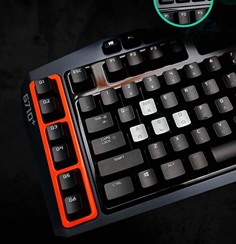 Logitech G710+ Mechanical Gaming Keyboard with Tactile High-Speed Keys - Black