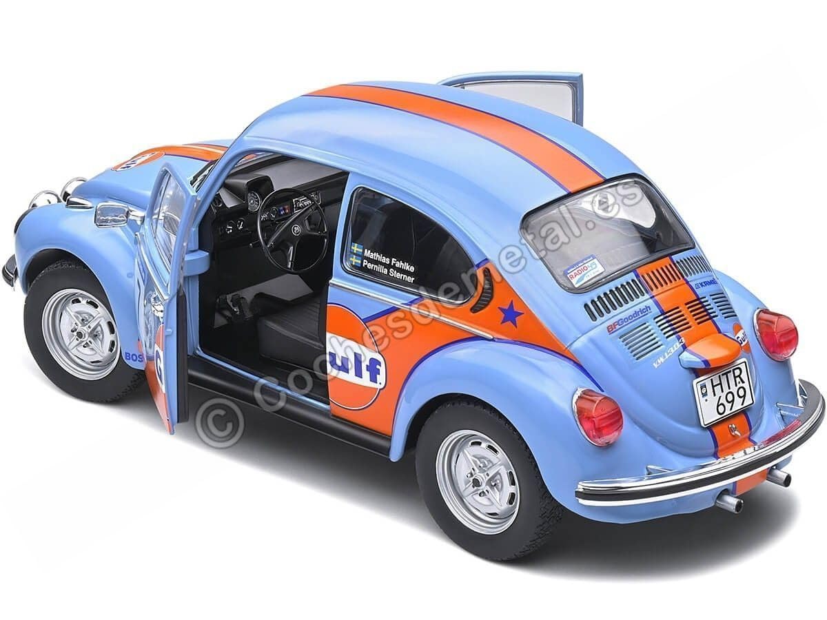 solido S1800517 1:18 2019 Volkswagen Beetle 1303 Rallye Colds Balls Collectible Miniature car, Multi