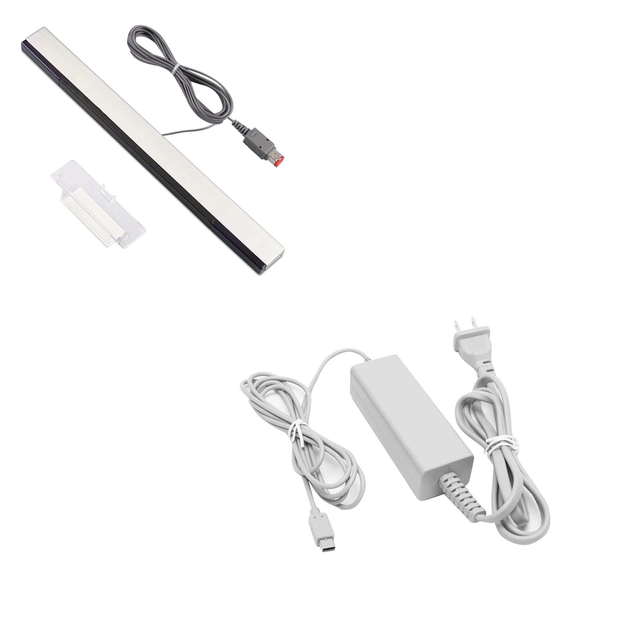 Xahpower Sensor Bar for Wii and Charger for Wii U Gamepad