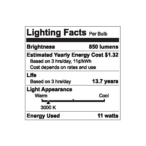 GE Spot Classic 2-Pack 75 W Equivalent Dimmable Warm White Par30 Shortneck LED Light Fixture Light Bulbs