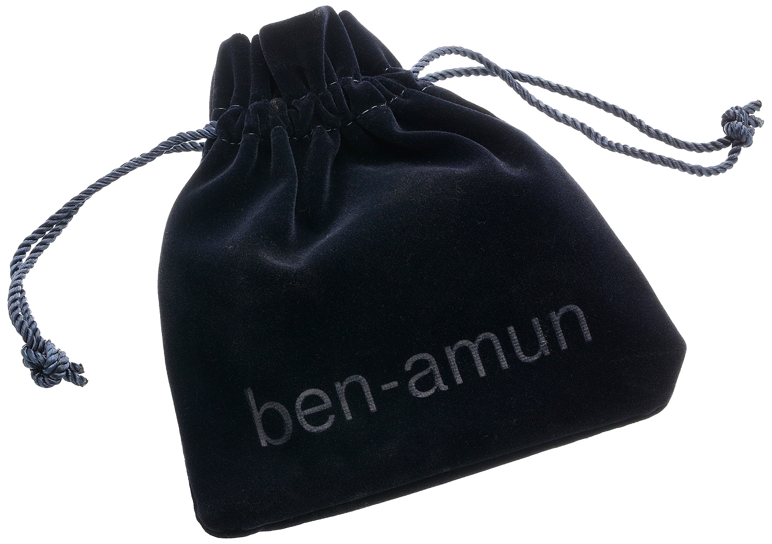Ben-Amun Jewelry Mod Victorian Swarovski Crystal Ribbon Pendant Black Velvet Choker Necklace, 13" + 2" Extender