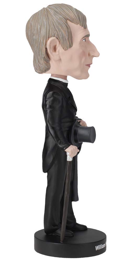 Royal Bobbles William Henry Harrison Bobblehead, Premium Polyresin Lifelike Figure, Unique Serial Number, Exquisite Detail