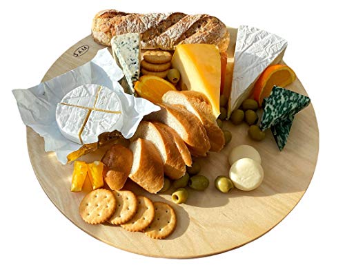 Cutting & Serving Board Multilayer Birch Wood (Round 20 Inch)
