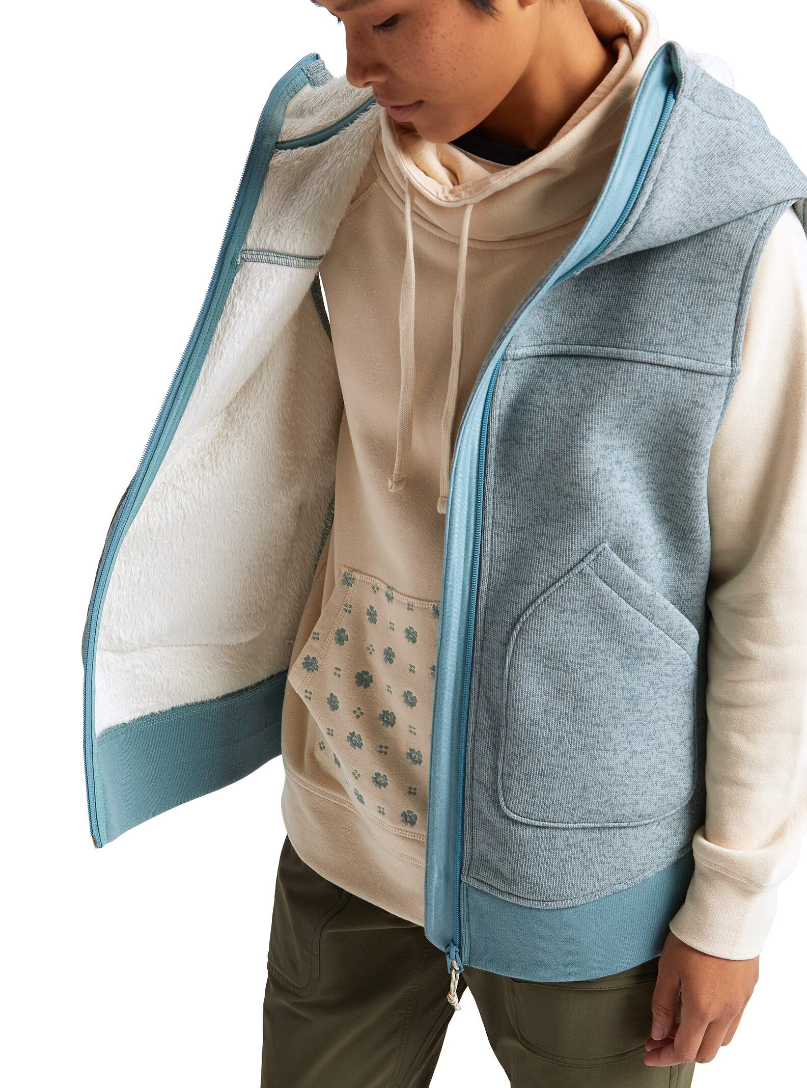 Burton Womens Minxy Vest, Trellis Heather, XX-Small