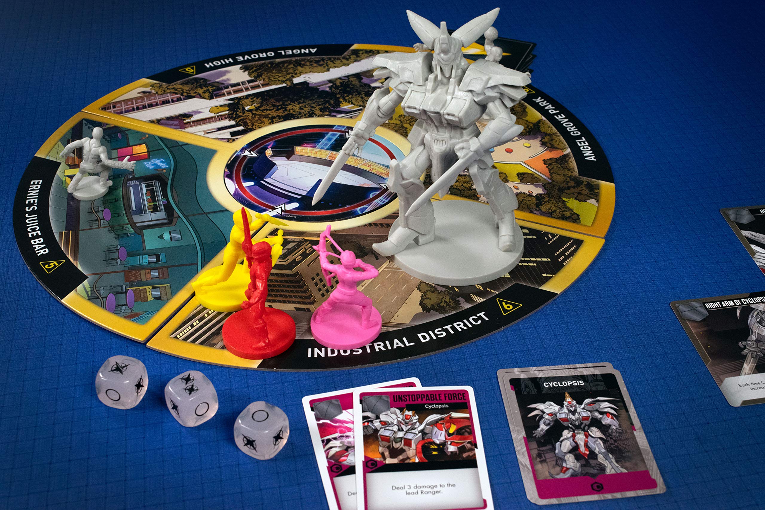 Renegade Game Studios Power Rangers: Heroes of The Grid Cyclopsis Deluxe Figure, Giant-Scale Miniature.