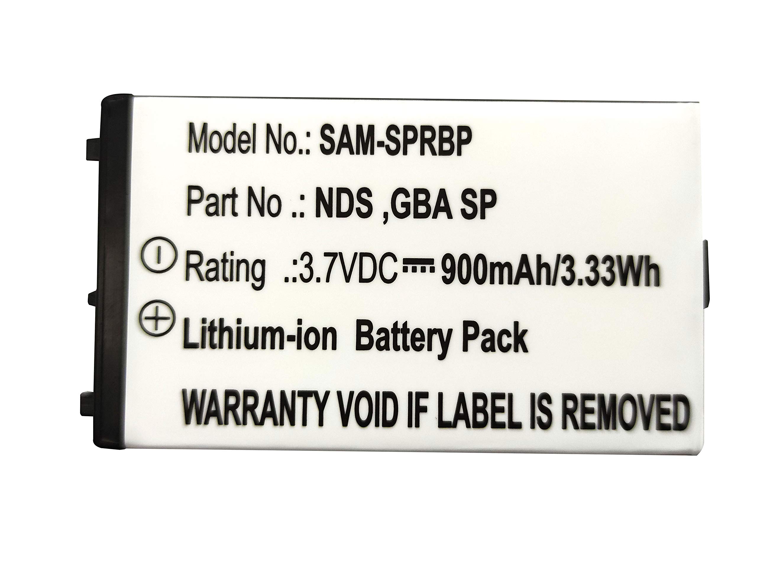 Replacement Battery for GBA SP Nintendo Advance SP AGS-001 SAM-SPRBP AGS-003 Battery
