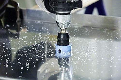 Bosch Professional 2608584810 Sheetmetal Holesaw 89, Black/Blue, 89 mm